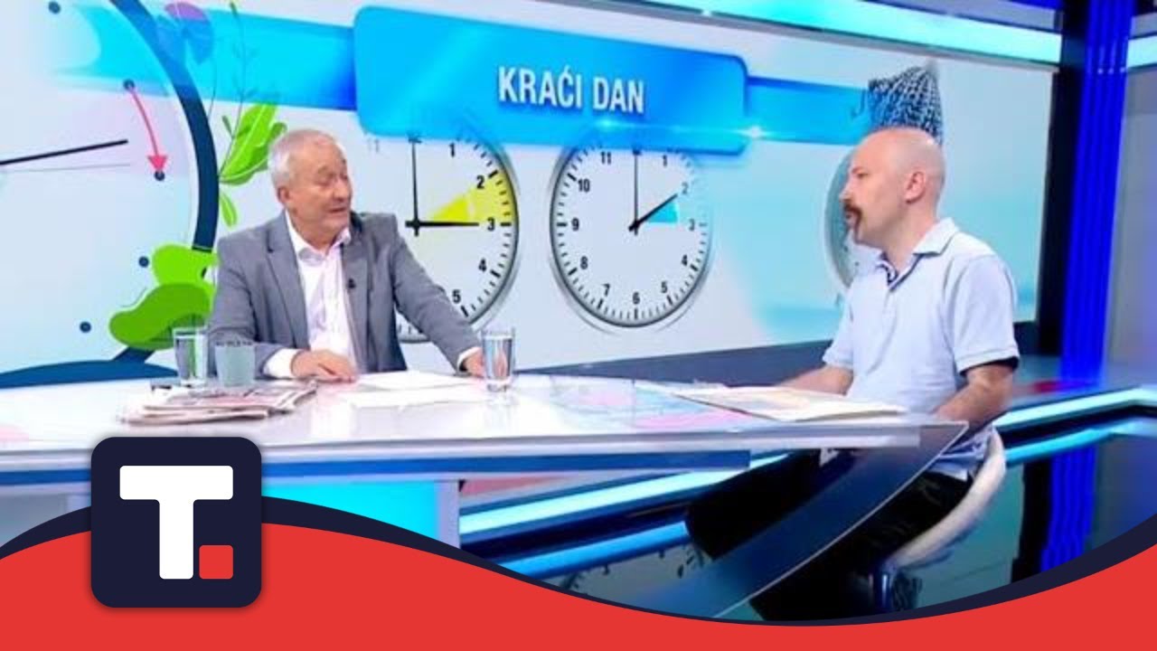Zimsko računanje vremena - Branko Simonović • DOBRO JUTRO TANJUG - YouTube