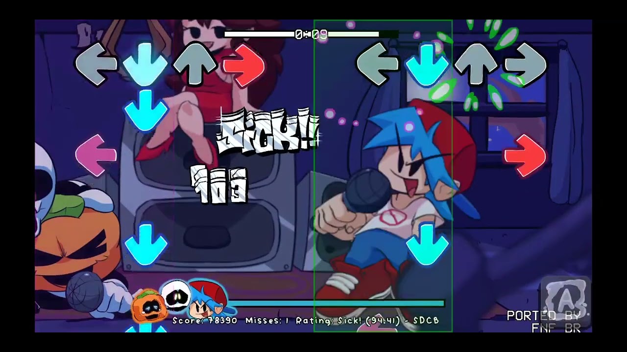 FNF HD (Week 2)Android Opt Gama Baja - YouTube