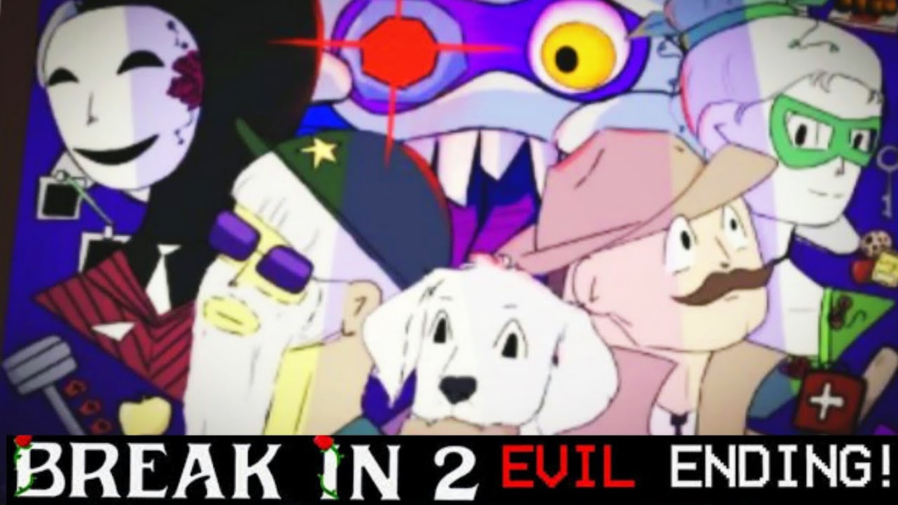 Break In 2 Roblox EVIL ENDING & Boss Detective Bradley Beans - YouTube