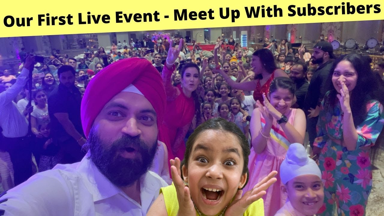 Our First Live Event - Meet Up With Subscribers | RS 1313 VLOGS ...
