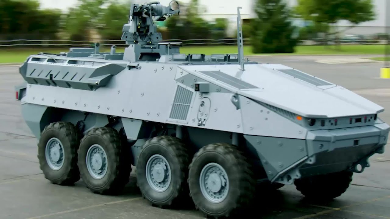 General Dynamics Land Systems - StrykerX Wheeled Armoured Vehicle ...