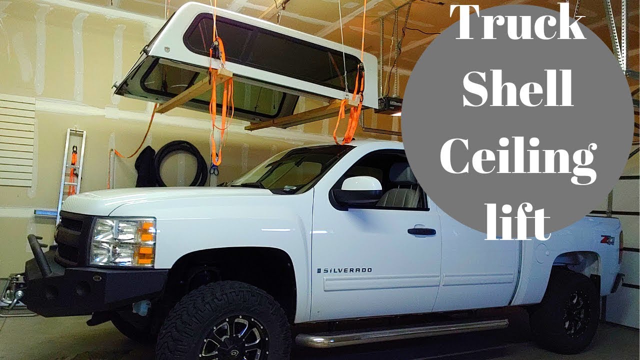 CHEAP EASY Truck Camper Shell Lift YouTube cheap-easy-truck-camper-shell-lift-youtube