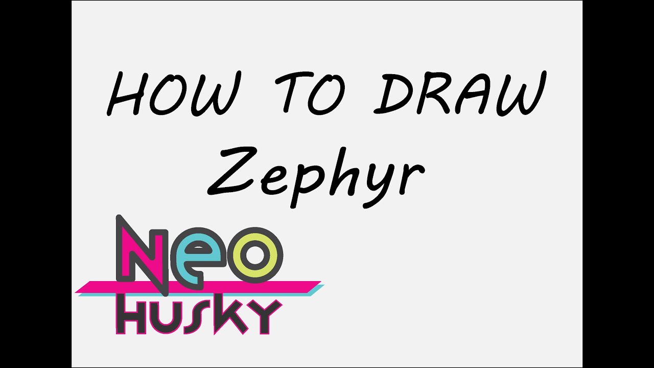 How to draw zephyr - YouTube