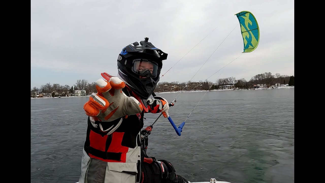 BUTTER ICE - Ice Kite Michigan - YouTube