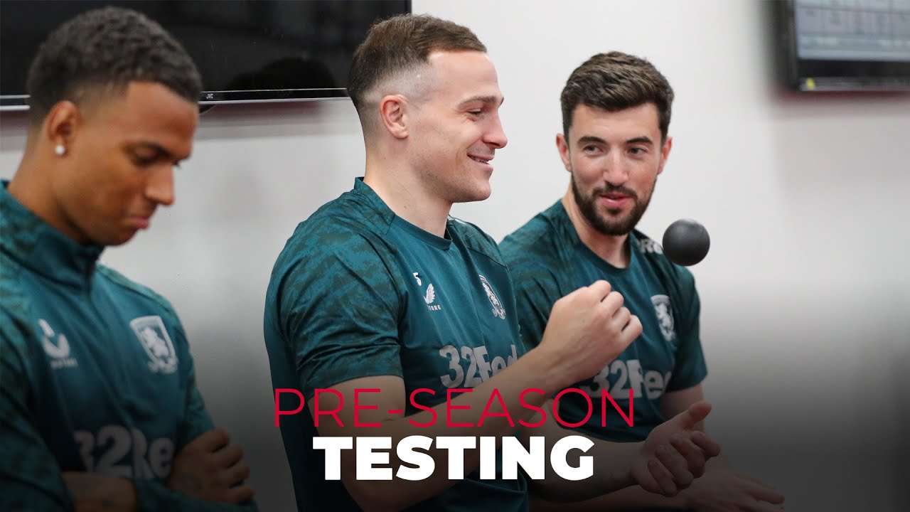 Pre-Season | Players Report Back For Testing - YouTube