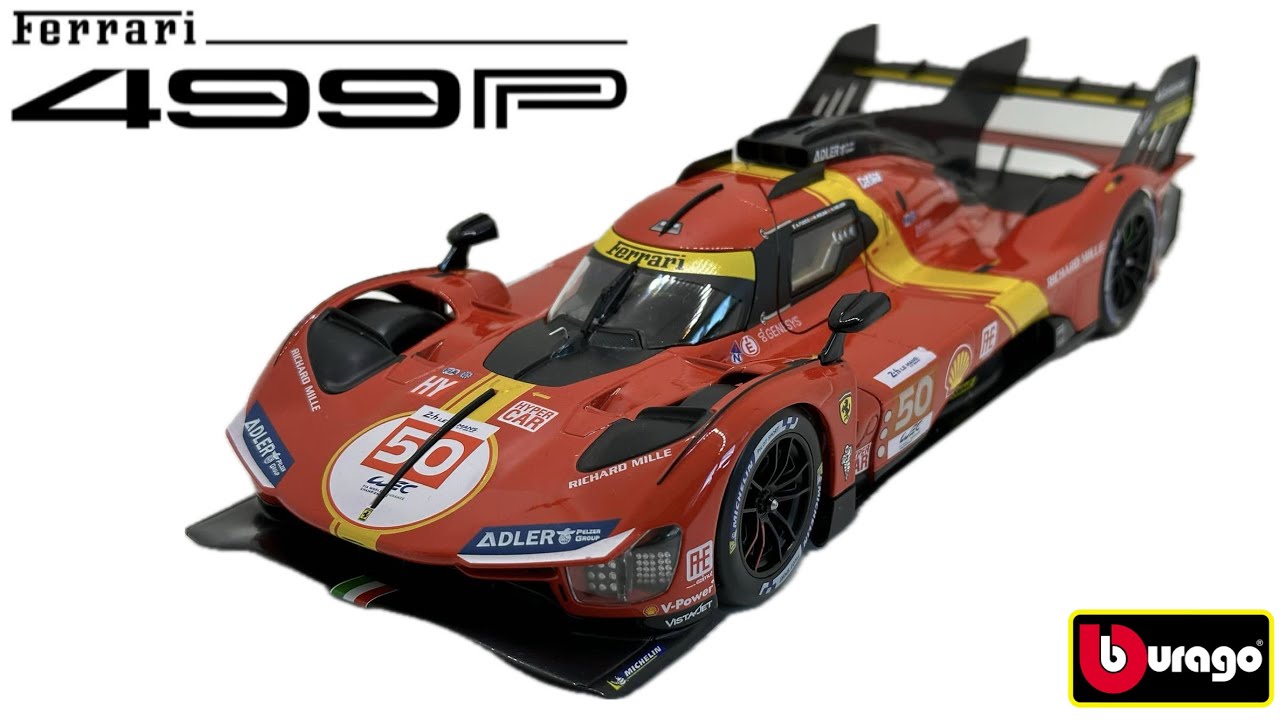 Ferrari 499P｜Bburago 1:18 - YouTube