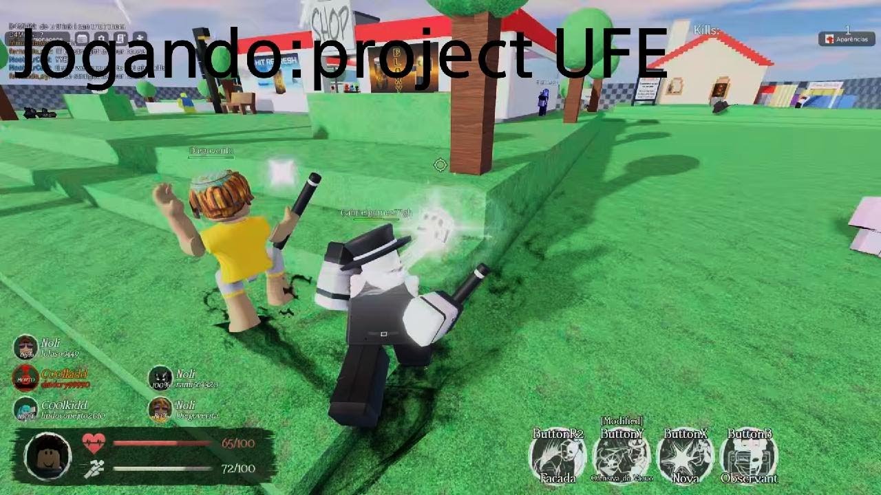 Jogando project UFE no Roblox - YouTube