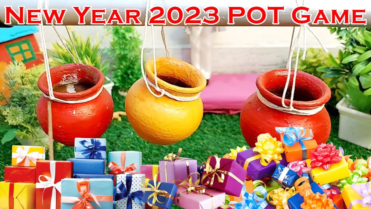 Barbie Playing Pot Breaking Game | Indian Village Game| Yummy Miniature ...