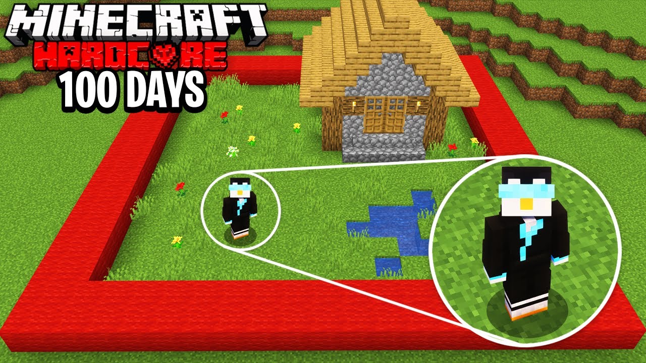 I Survived 100 Days on JUMBLED CHUNKS in Minecraft Hardcore! [FULL ...