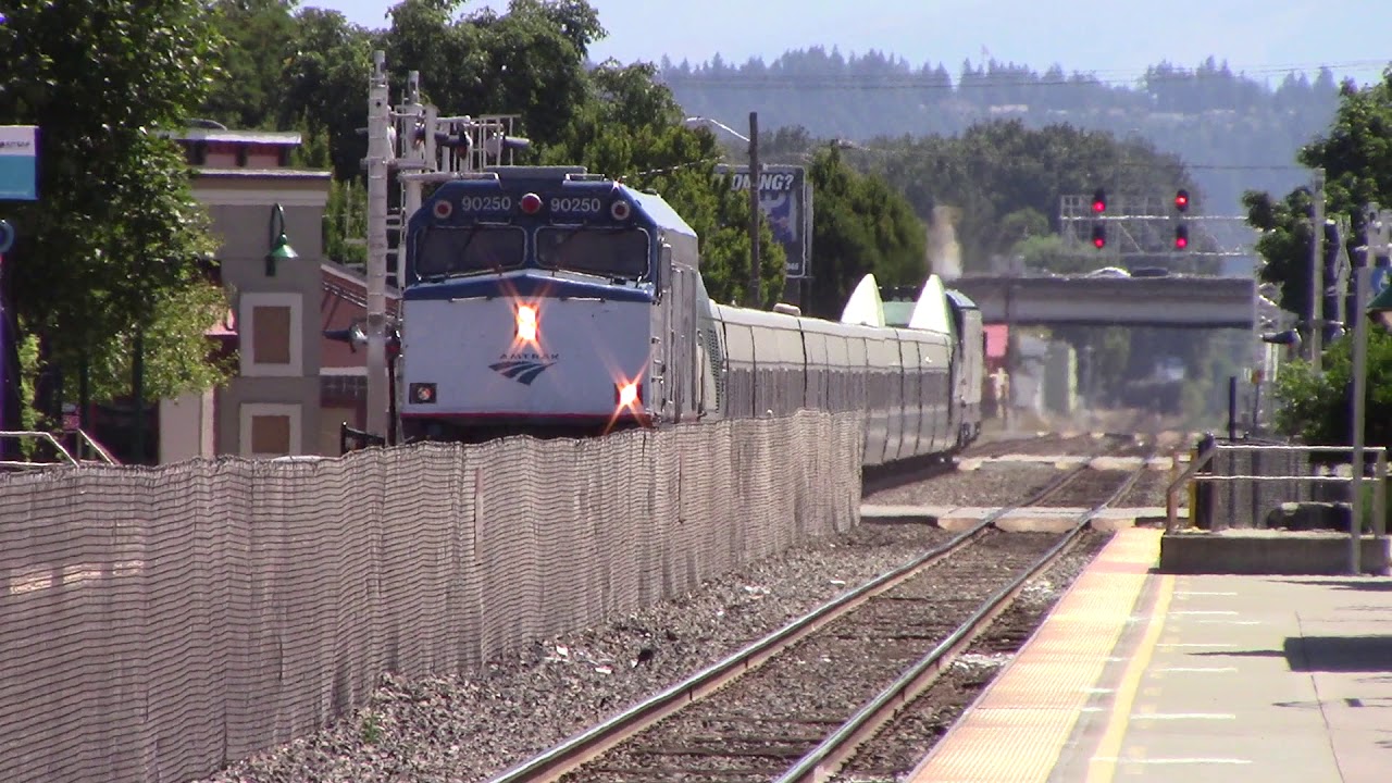 (90250 Lead!) Siemens amtrak #146 (1407) - YouTube