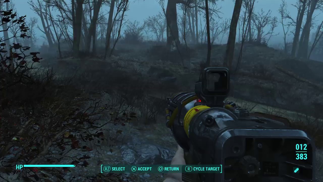Fallout 4 - Random Encounter Wounded Dog - YouTube