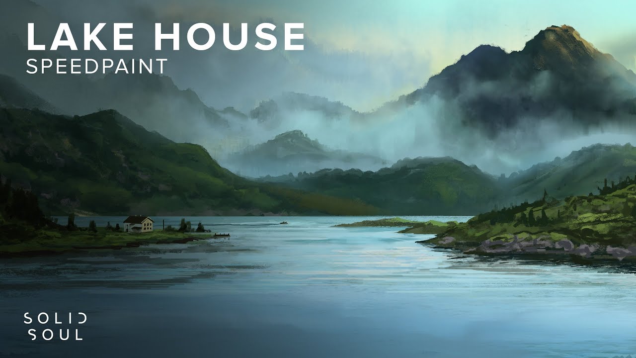 Lake House Speedpaint - YouTube