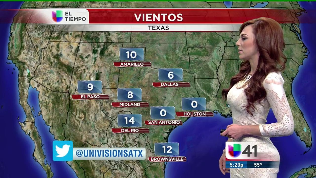 Prissila Sánchez clima 6 de marzo 2015 HD - YouTube
