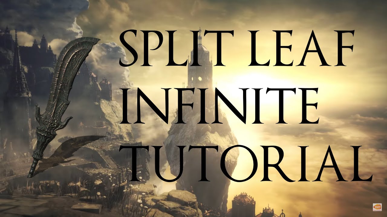 Dark Souls 3 | "Easy" Split Leaf Infinite Tutorial + Estus Cancel - YouTube