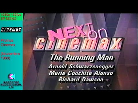 Promos Cinemax (Noviembre 1988) - YouTube