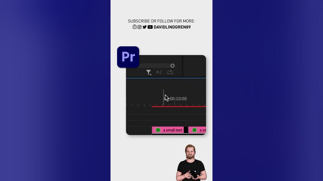 How to not get unsharp text in Premiere Pro #Shorts - YouTube