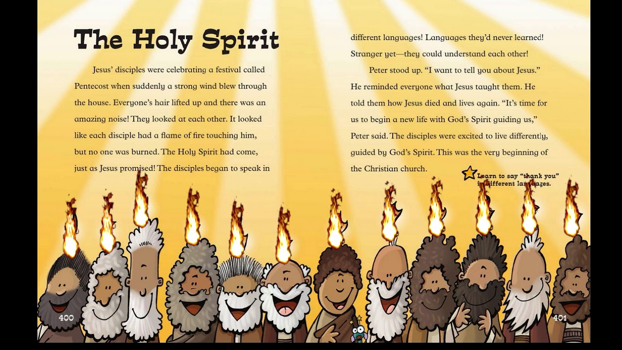 Children's Dept. Bible Story: The Holy Spirit Comes - YouTube