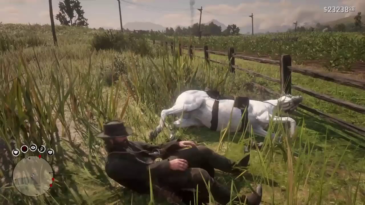 Funny fall compilation - RDR2 - YouTube