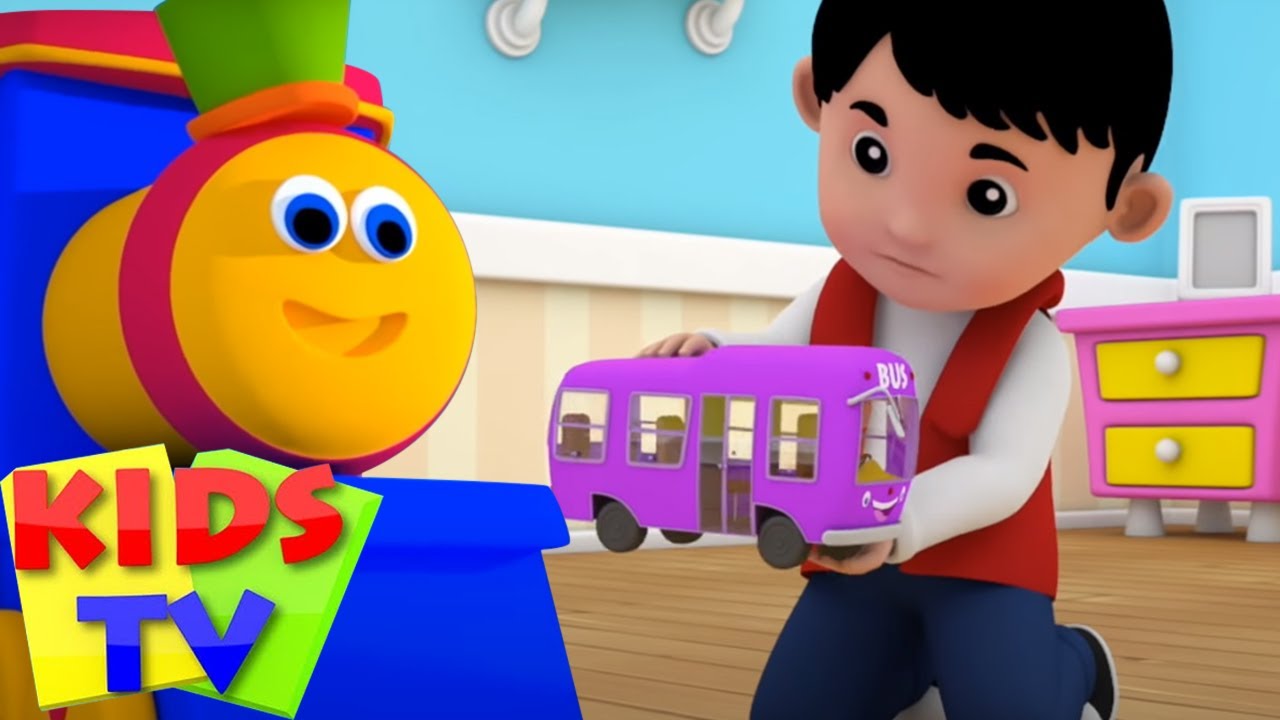 Bob vlak | Kola na sběrnici | Animovaná videa | Kids Tv Czechia ...