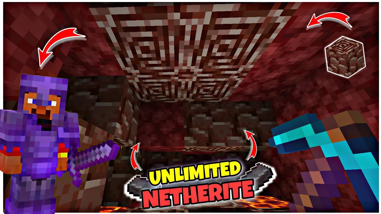 How To Find Unlimited Netherite In Minecraft 1.20 😱| MCPE/JAVA/BEDROCK ...