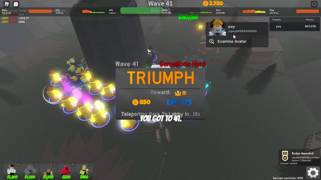 Npc tower defence SOLO BASE CAMP - YouTube