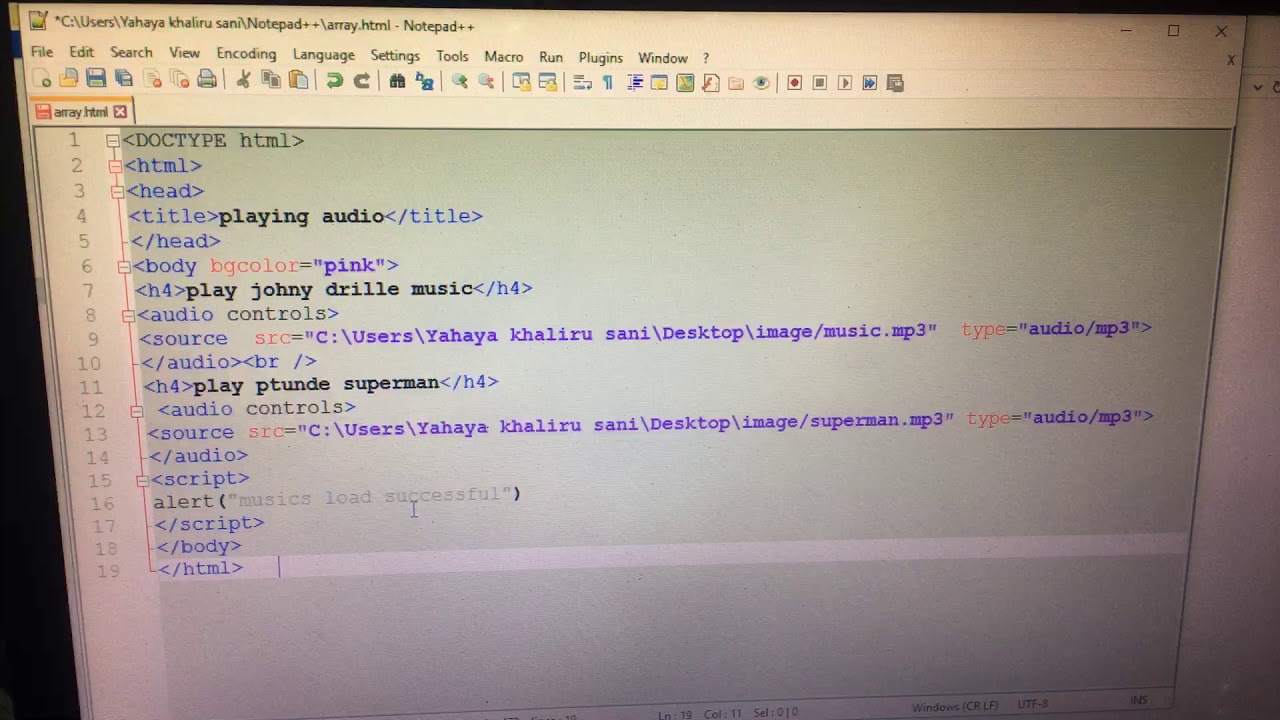 Javascript play sound - garrymatter Javascript play sound - garrymatter