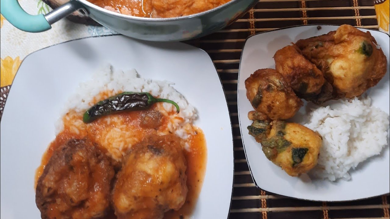 Coliflor capeado con huevo... - YouTube