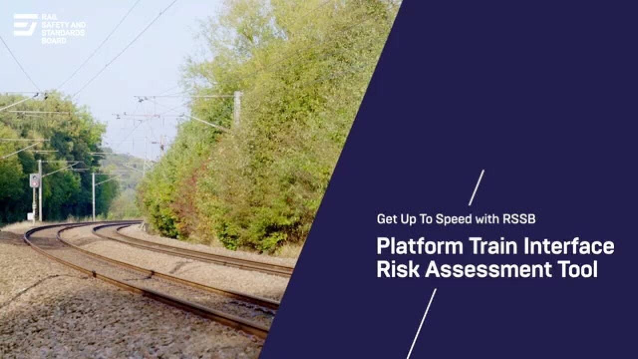 Platform Train Interface Risk Assessment Tool - YouTube