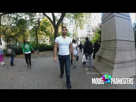 Un muchacho salió a comprobar que los hombres también son acosados