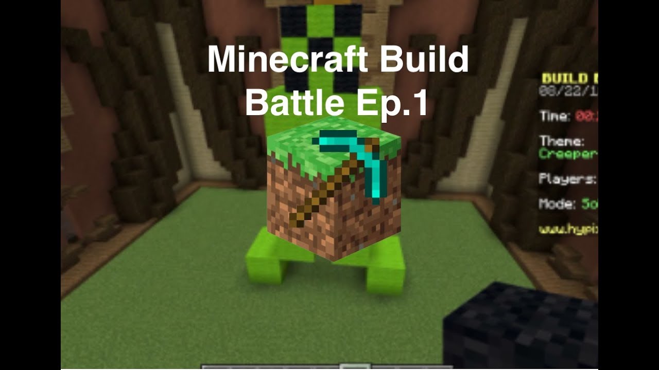 Mincraft Build Battle Ep. 1 - YouTube
