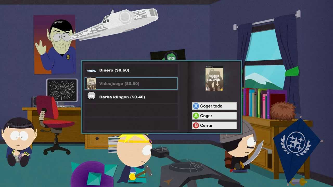 South Park: Stick of Truth | Easter Egg | Juego Shadow of the Colossus ...