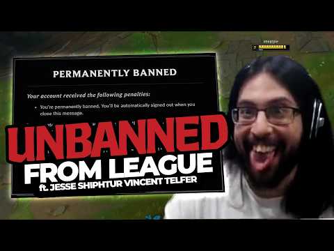 unbanned from league of legends