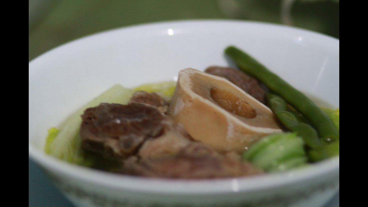 How to Cook Yummy Bulalo / Beef Marrow Soup or Stew a Filipino Recipe ...