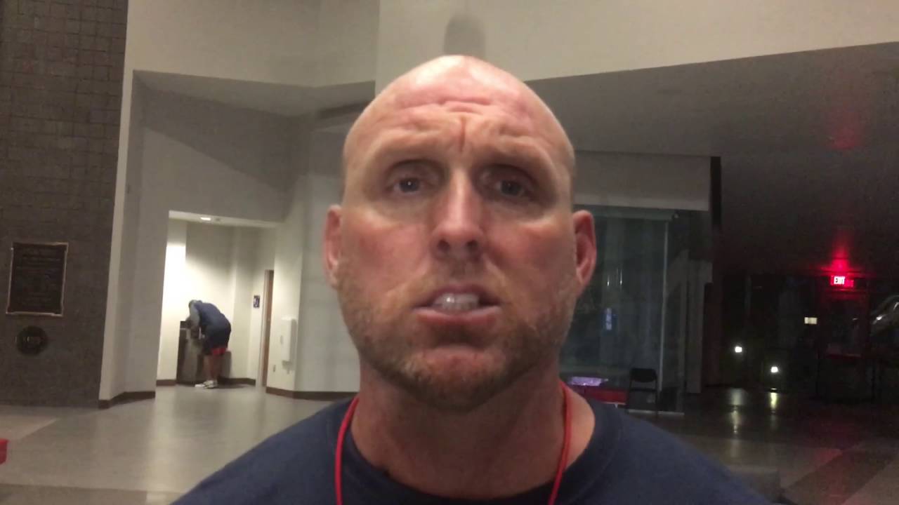 Arizona special teams and tight ends coach Charlie Ragle 8-6-16 - YouTube