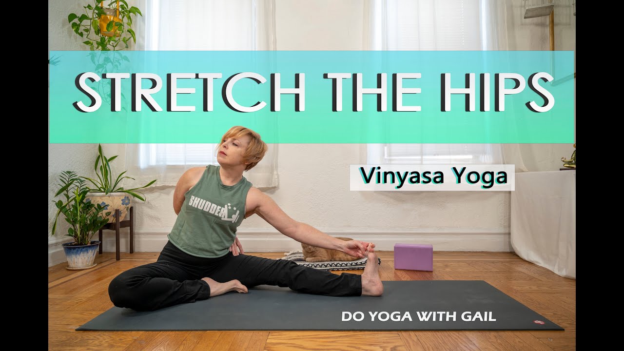 Hip Opening Yoga Flow (Vinyasa Yoga) - YouTube