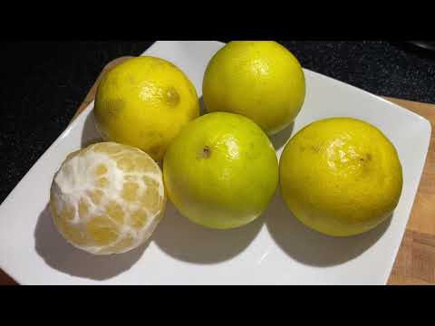 Jugo de lima (con pulpa)