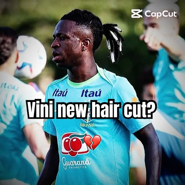 Vini New Hair Cut 💀 #football #viniciusjr - YouTube