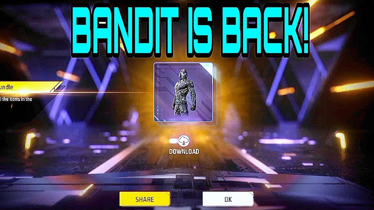 BANDIT BUNDLE IS BACK | GARENA FREE FIRE MAX | KILLER GAMING - YouTube