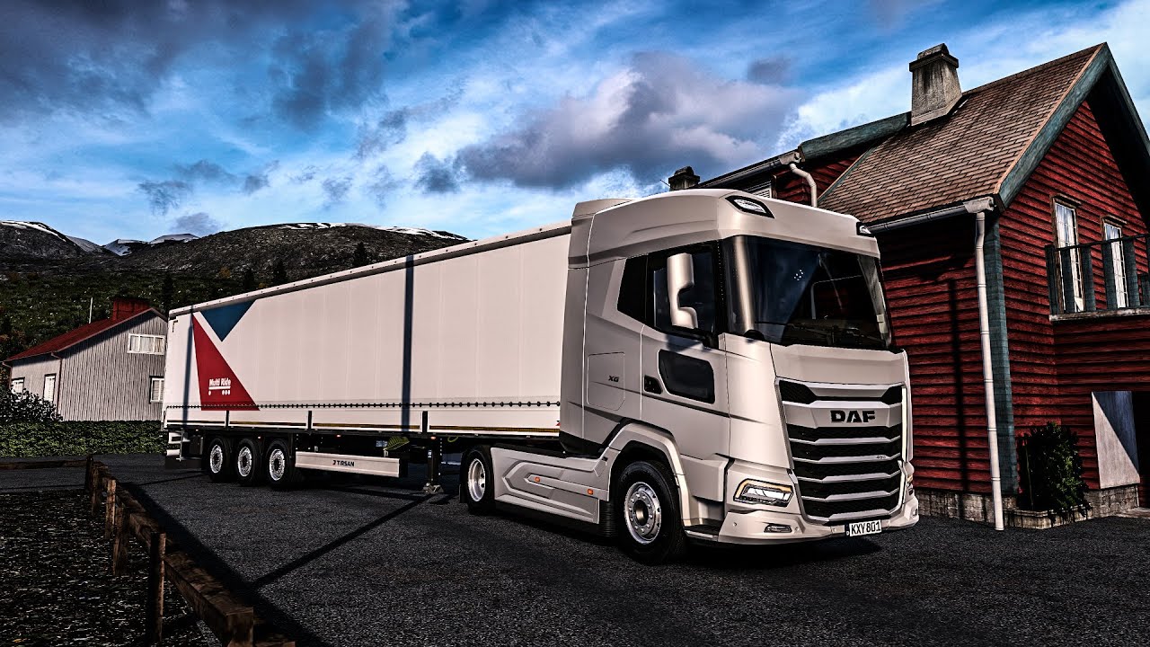 DAF XG 2021 Realistic Driving Euro Truck Simulator 2 Gameplay 4K ETS2-1 ...