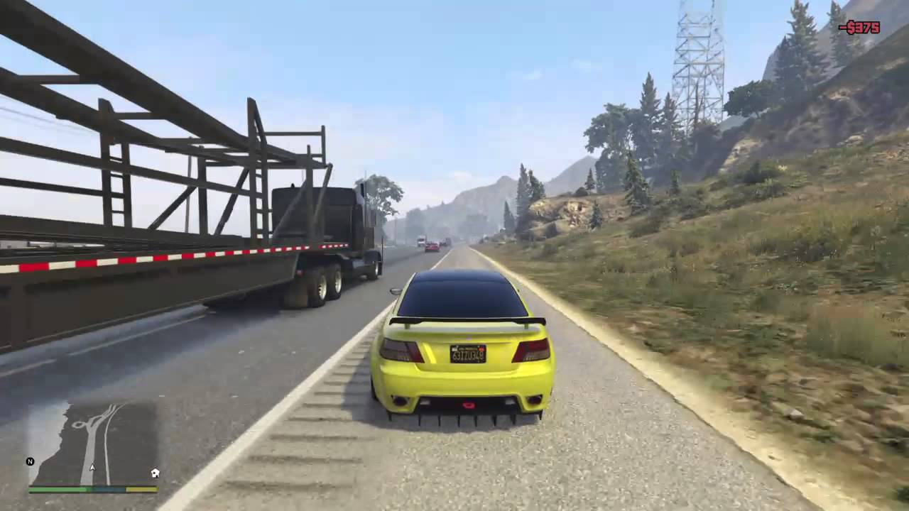 Grand Theft Auto V super speed - YouTube