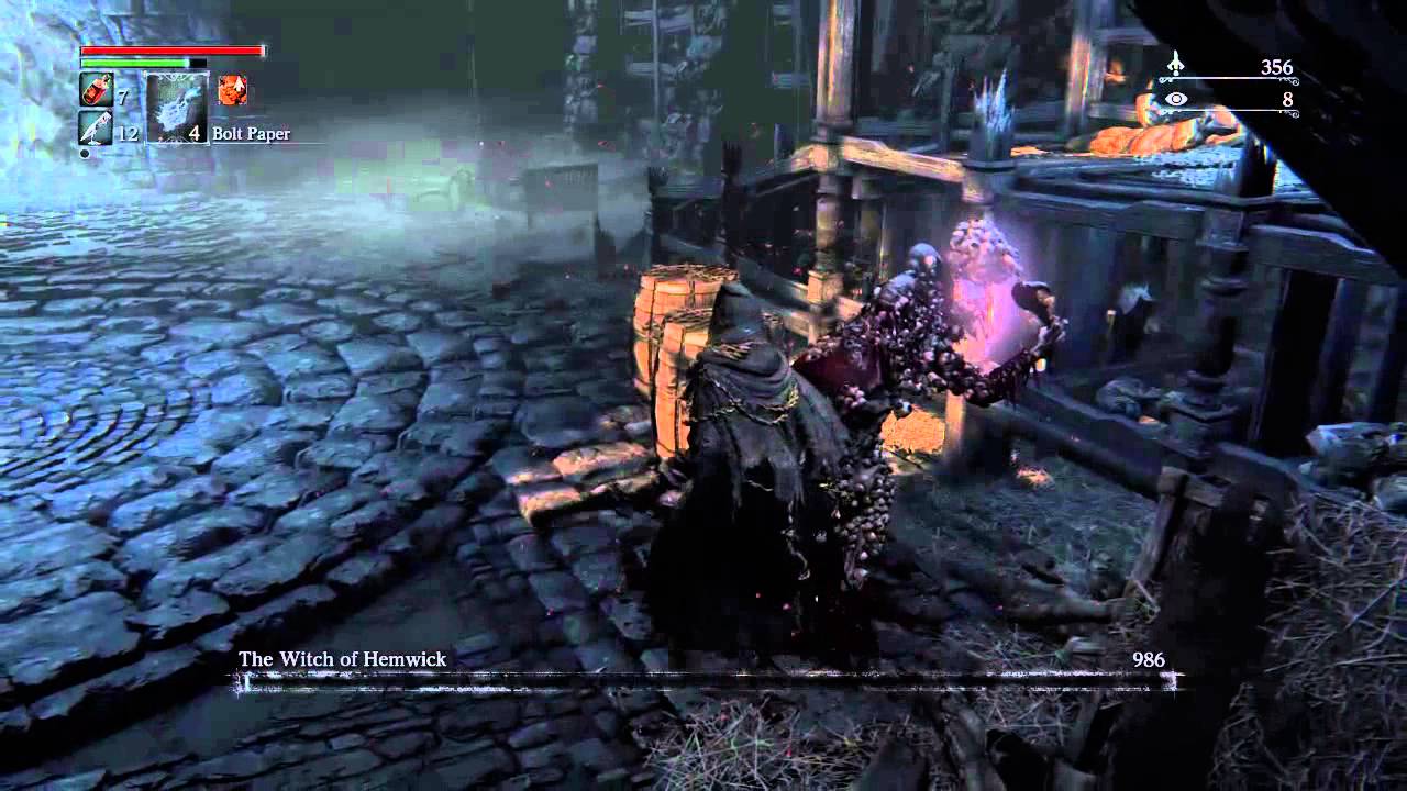 Bloodbourne PS4 Witch of Hemick - YouTube