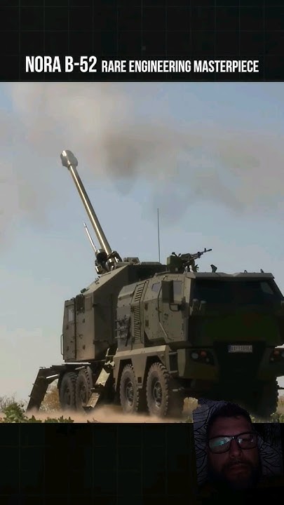 The NORA B-52 is a 155 mm self-propelled howitzer developed by Yugoimport SDPR. - YouTube