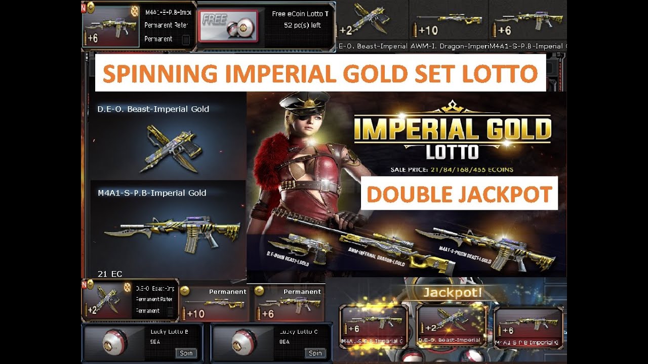CROSSFIRE PH 2021 IMPERIAL GOLD SET LOTTO DOUBLE JACKPOT - YouTube