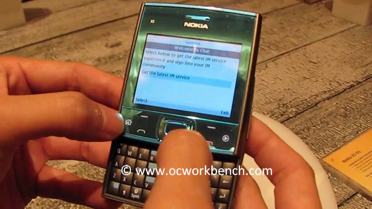 The Nokia X5 Square Jukebox demoed at Nokia connection 2010 Singapore ...