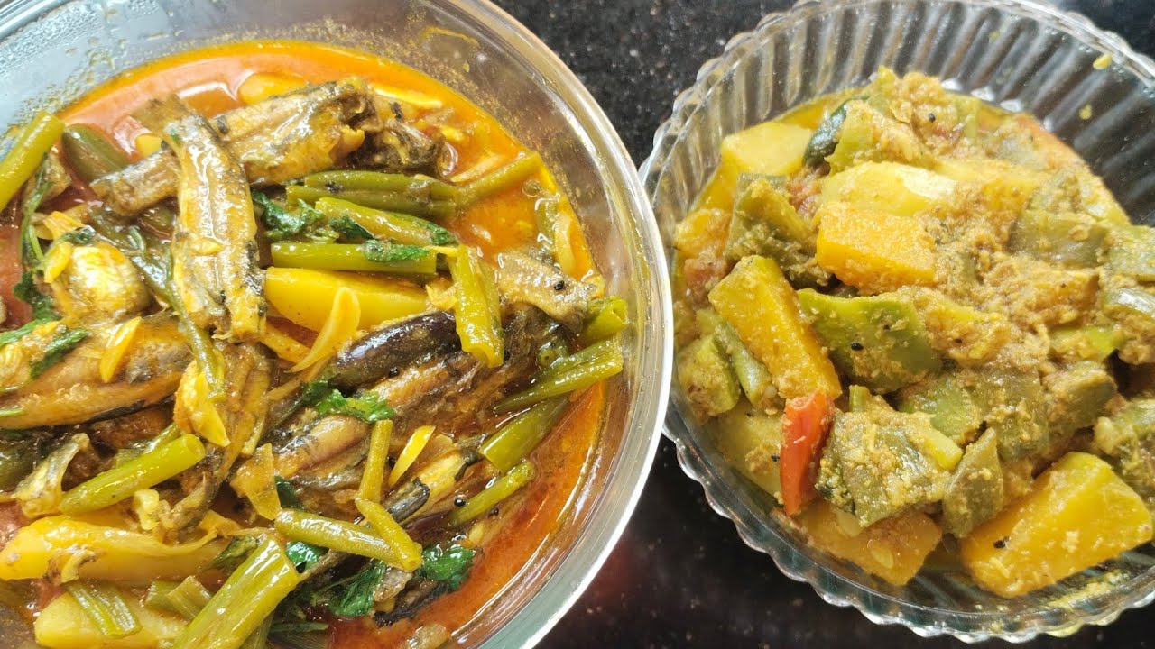 kitchen food blog is live! Veg & non veg curry - YouTube