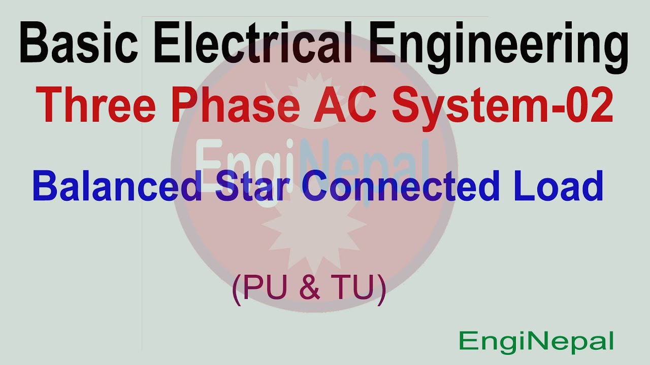 Three Phase AC Part 2: Balanced Star connected Load : Pokhara ...