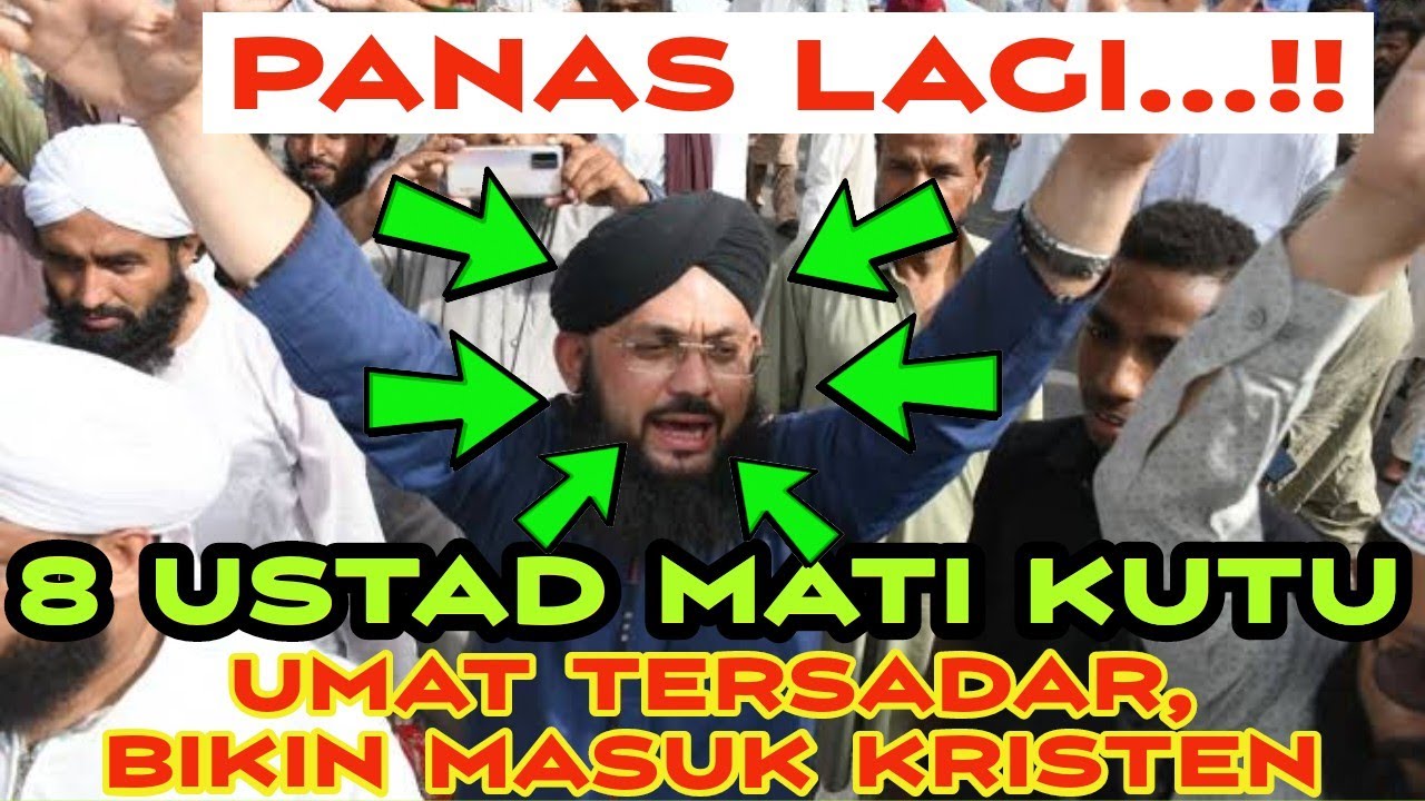 🇮🇩PANASSS LAGI...‼️PENDETA BUAT 8 USTAD M4TI KUTU. UMAT TERSADAR, BISA ...
