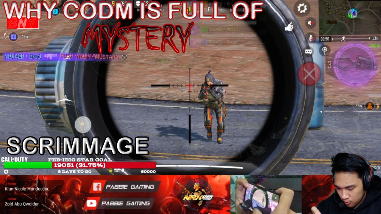 SCRIM FULL OF MYSTERIES | A VERY EPIC HEADSHOT | NRX 420 | CODM ...