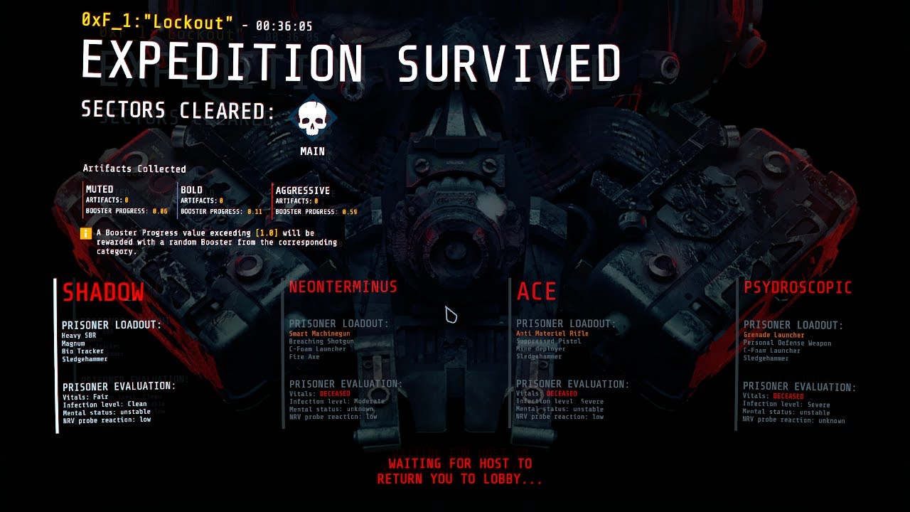 [GTFO MODDED] Lockout 2 F1 World First Completion (Grenade Launcher POV ...