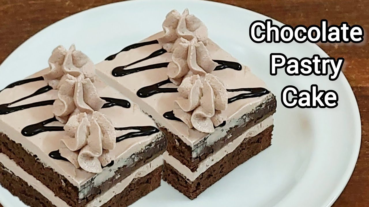 Cake Shop Jaisa Chocolate Pastry Cake | Pastry Cake Recipe By ...